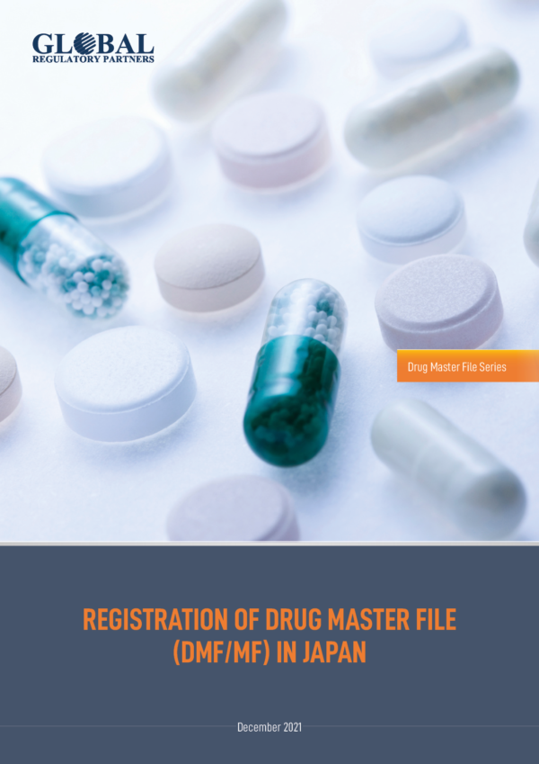 Registration of Drug Master File (DMF/MF) in Japan